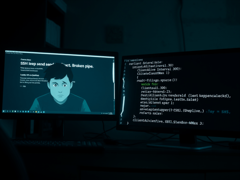 How to Fix SSH “Client_loop: send disconnect: Broken pipe” Error – Johngai’s Tech Forge